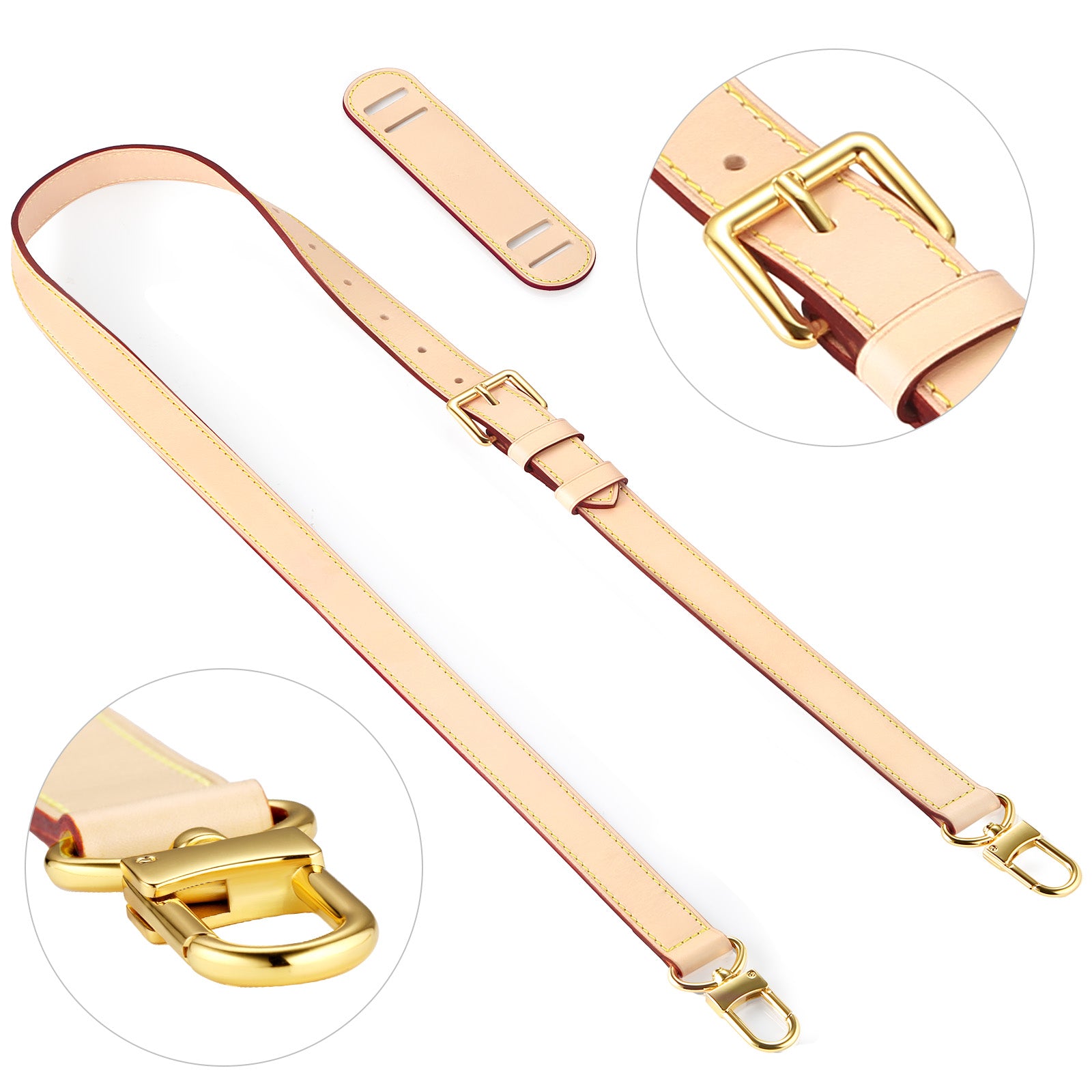 Vachetta Leather Replacement Strap Set – chiceco